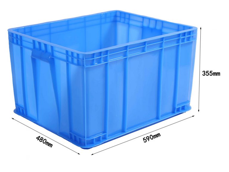 10#A Blue Turnover Box – LingShang Ying Plastic