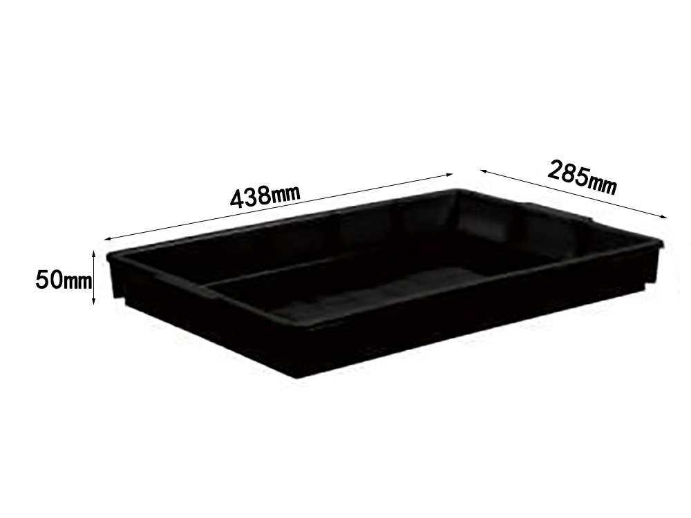 12# Anti-Static Black Square Plate – LingShang Ying Plastic