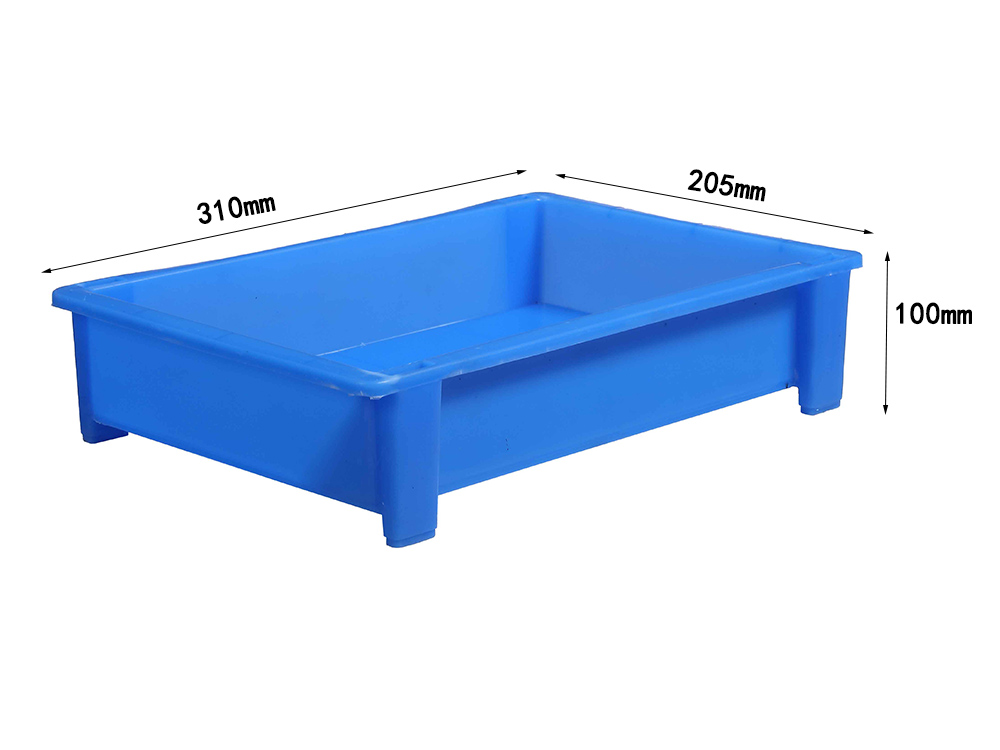 2# Blue Battery Box – LingShang Ying Plastic