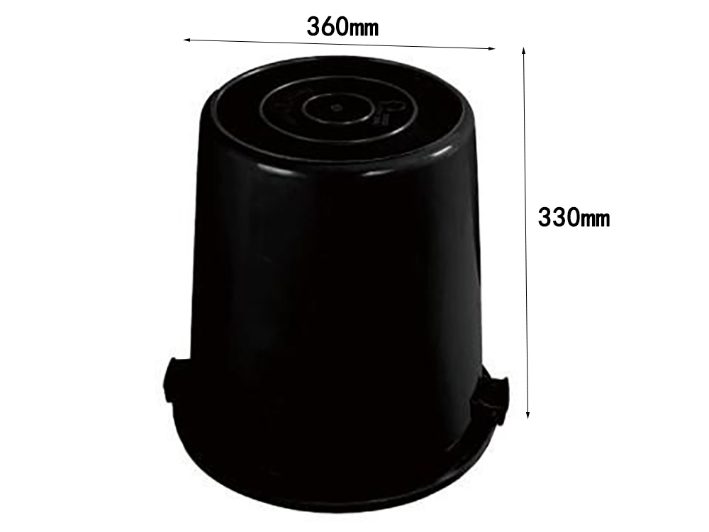22L Anti-Static Black Bucket – LingShang Ying Plastic