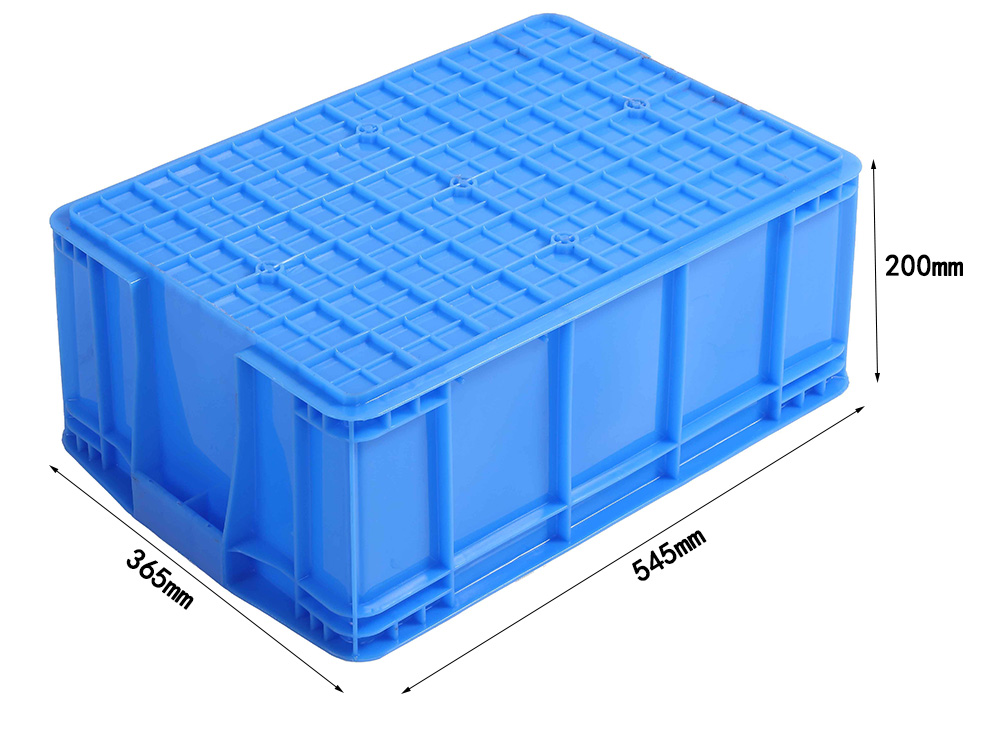23A# Blue Turnover Box (Backhand) – LingShang Ying Plastic