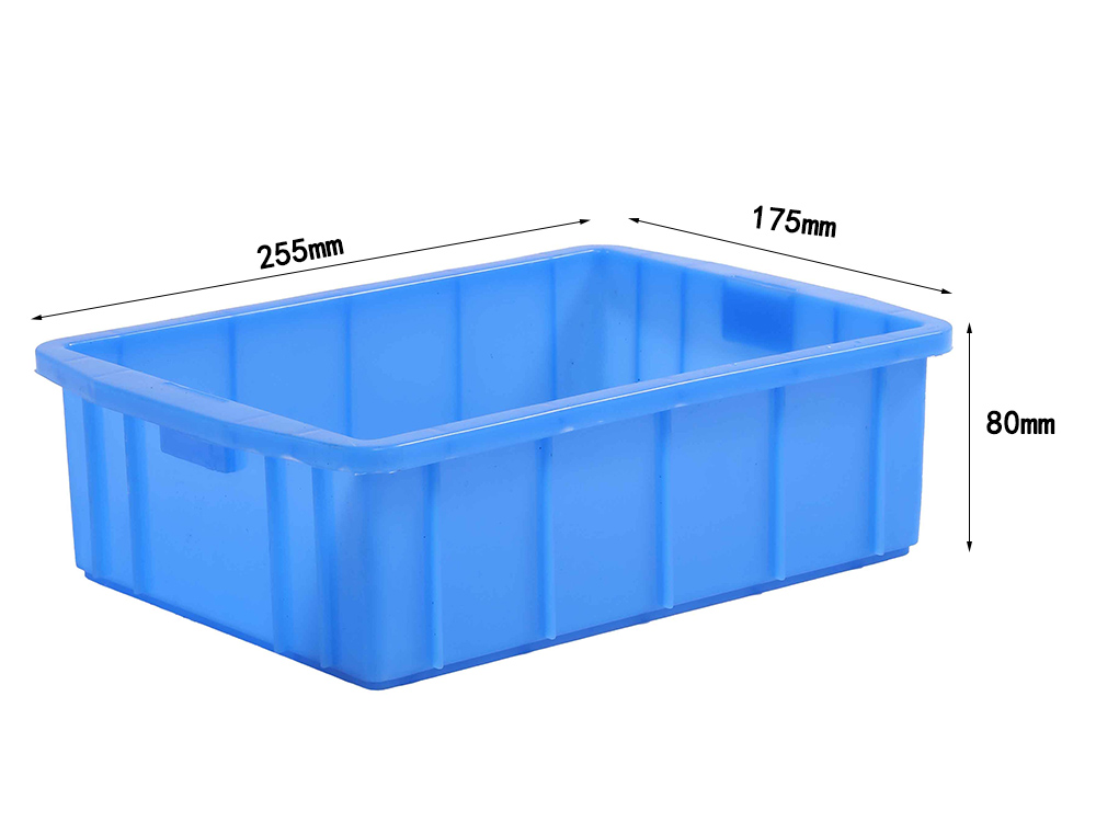 03 Blue Flat Mouth Box – LingShang Ying Plastic