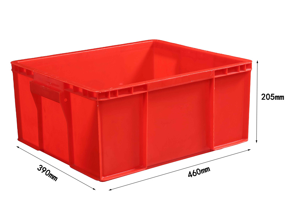 36# Red Turnover Box (Backhand) – LingShang Ying Plastic