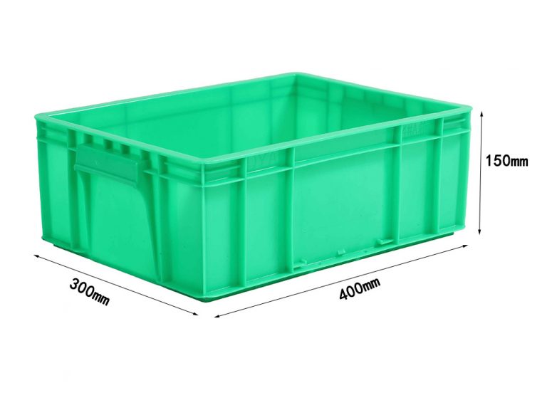 4#A Green Turnover Box – LingShang Ying Plastic