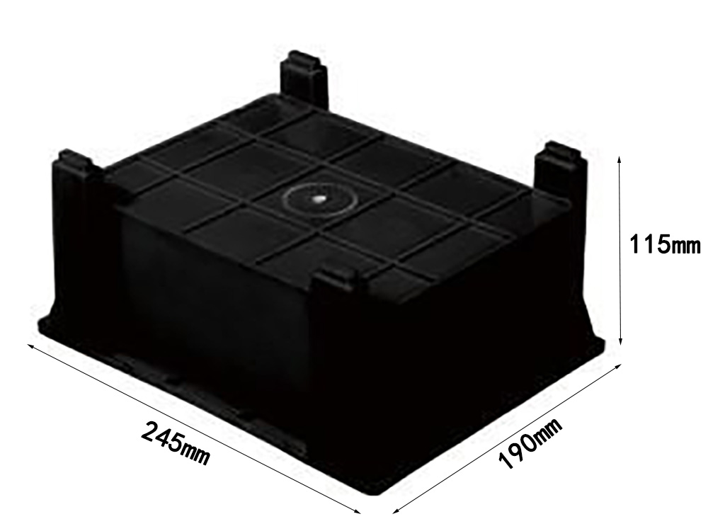 5# Anti-Static Black Battery Box – LingShang Ying Plastic