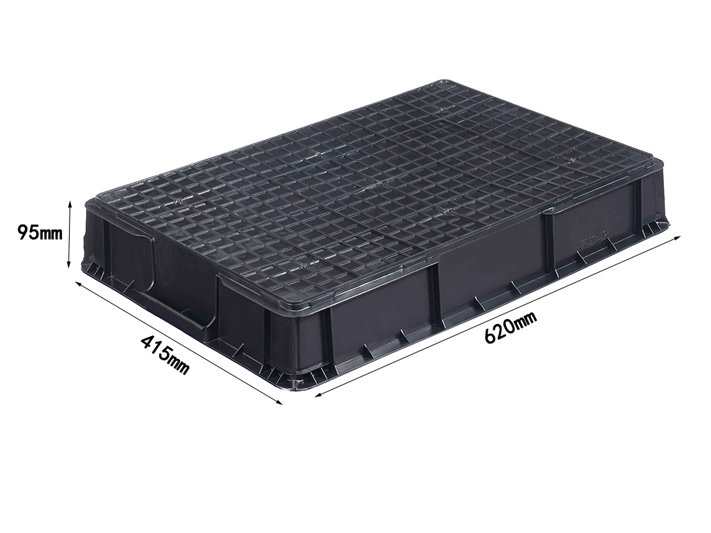 5# Anti-Static Black Square Plate – LingShang Ying Plastic