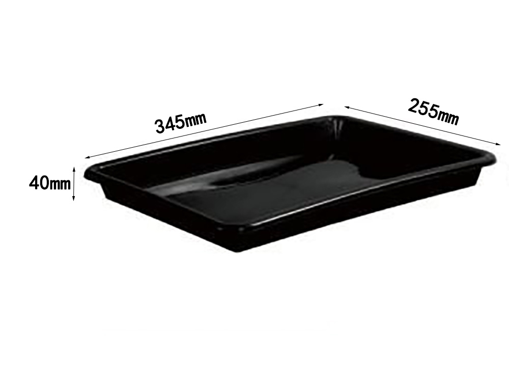 8# Anti-Static Black Tea Plate – LingShang Ying Plastic