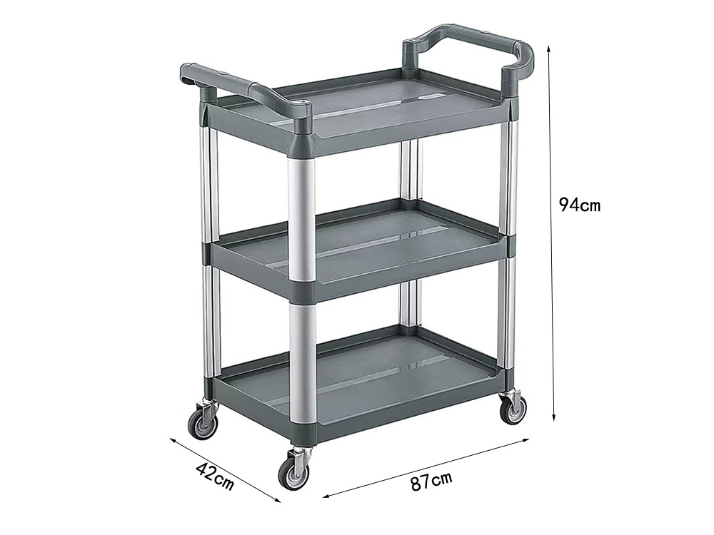 8002C Gray Dining Cart – LingShang Ying Plastic
