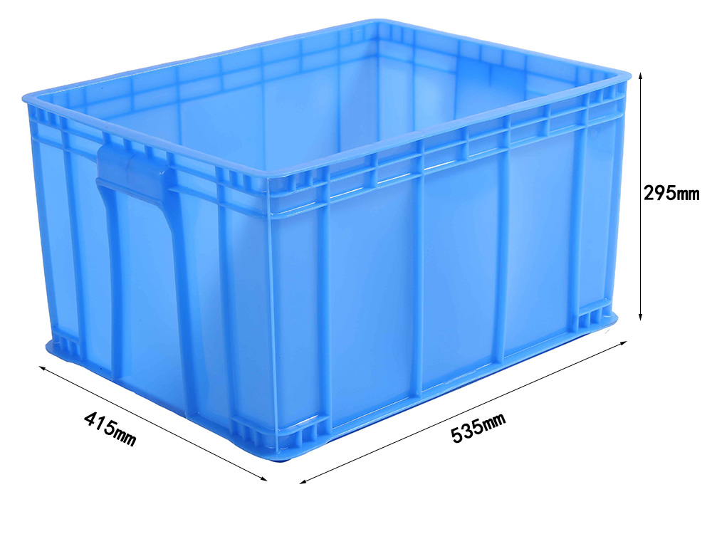 8#A Blue Turnover Box – LingShang Ying Plastic