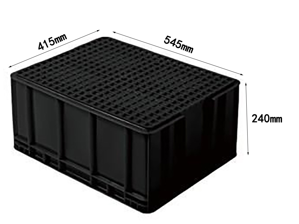 40# Anti-Static Black Light Tube Box – LingShang Ying Plastic